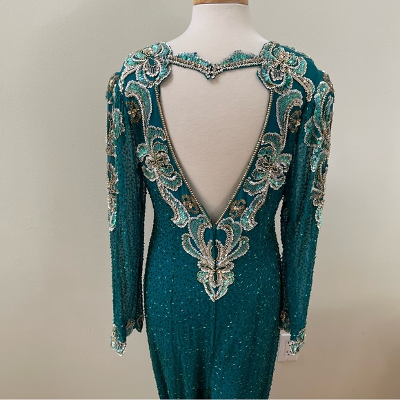 Landa | Dresses | 8s Drag Queentorch Singer Dynasty Beaded Gown Vintage ...